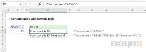 How To Concatenate In Excel Exceljet