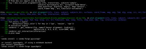 Mnevizplotalignmet Not Working Support And Discussions Mne Forum