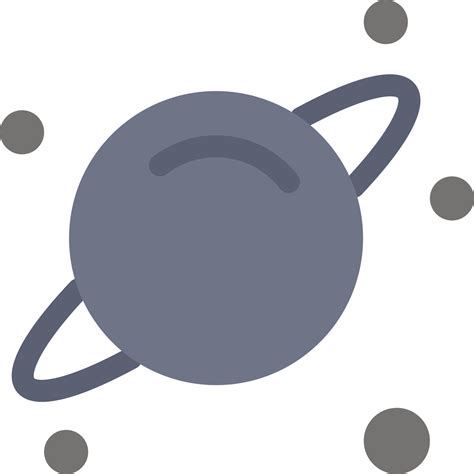 Planet Science Space Flat Color Icon Vector Icon Banner Template 18011429 Vector Art At Vecteezy