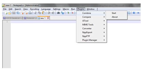 The Sams View Combine Files Using Notepad