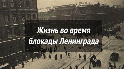 Жизнь во время блокады: Воспоминания ребенка блокадного Ленинграда ...