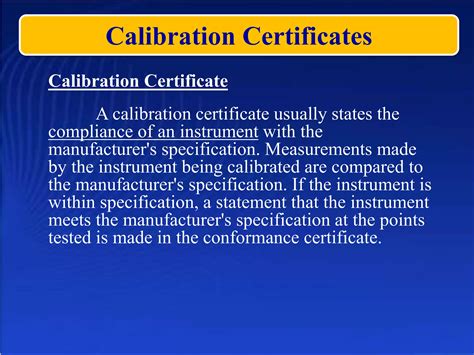 Calibration Pptx Physics Science