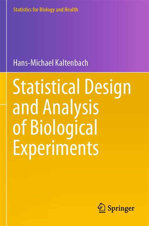 statistical design and analysis of biological experiments nhbs