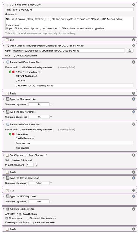 Selecting Text And Adding A Hyperlink Omnioutliner The Omni Group User Forums