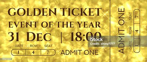 황금 티켓 상품권 상품권 벡터 템플릿 스타 골드 배경 휴일 카드 디자인 초대장에 대한 스톡 벡터 아트 및 기타 이미지 초대장 고급 공연 Istock