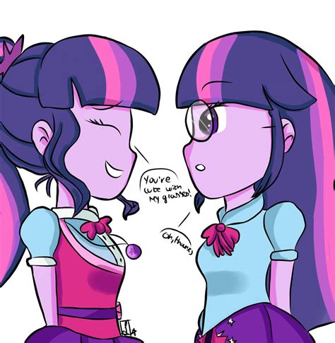 Sci Twi With Princess Twilight By Lenadrawpassions On Deviantart