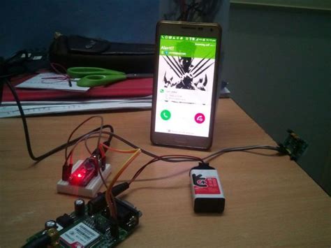 Intruder Detection Calling System Detection Intruders Arduino Based