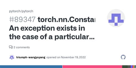 torch nn constantpad1d an exception exists in the case of a particular