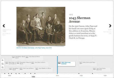 Abt Unk Tech Tuesdays Tip Making Timelines With Timelinejs John Pape 1851 1945