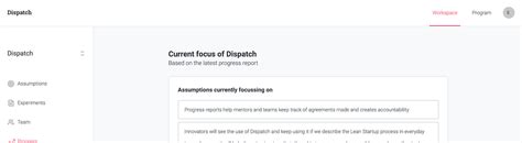 optimising dispatch for mentors with the progress overview by evelien