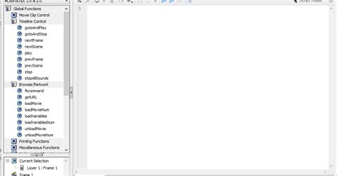 Mengenal Actionscript Pada Adobe Flash Id