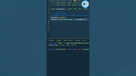 javascript mastery different methods for adding and removing elements