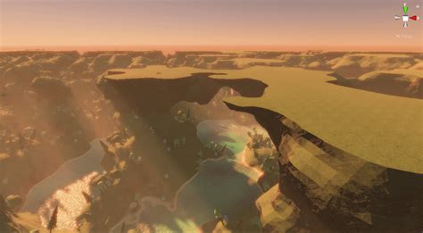 infinite marching cubes terrain r unity3d