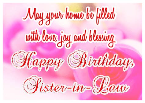 Happy Birthday Sister In Law S