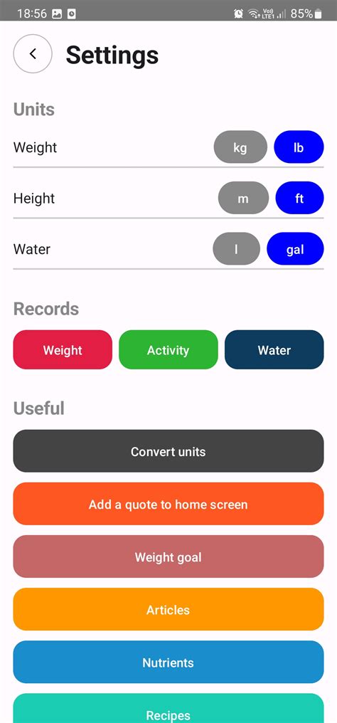 Github Nicolegeorgieva Weight Tracker Android Weight Tracker Is An App Primarily For Bmi