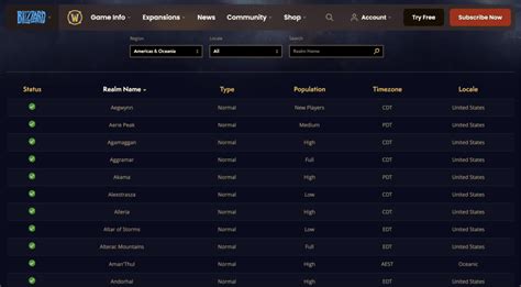 WoW Authentication Server Status Is It Down The Nature Hero