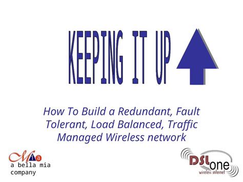 Ppt How To Build A Redundant Fault Tolerant Load Balanced Traffic