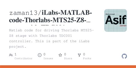 github zaman13 ilabs matlab code thorlabs mts25 z8 stage with tdc001