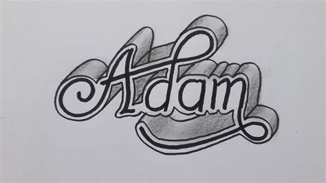Adam Name Design