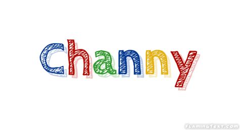 Channy ロゴ フレーミングテキストからの無料の名前デザインツール