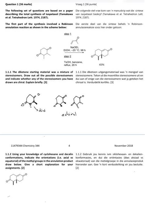 Solved Question Marks Vraag Punte The Chegg Com