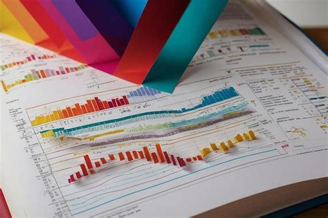 Open Textbook With Diagrams Premium Ai Generated Image