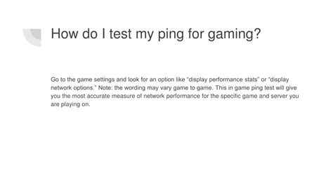 Ppt Ping Speed Test Powerpoint Presentation Free Download Id 11585926