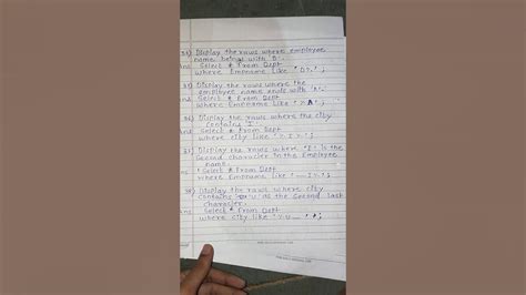 Tybcom Mysql From 64 Important Queries Sem 5 Computer System And