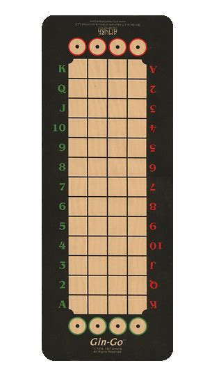 Gin Go The Card Connection Board Game Amurá Unlimited