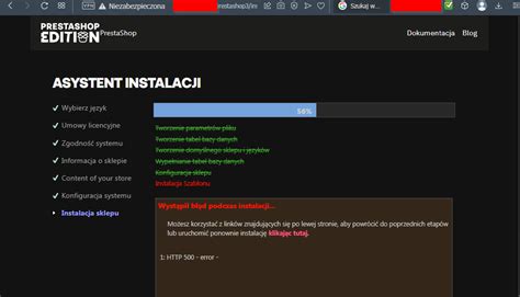 Syntax Error On Installing Prestashop Basic Edition 811 General