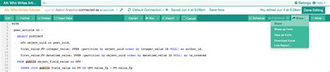 sharing queries in compose — alation user guide