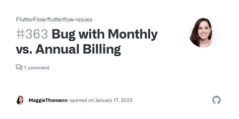 Bug With Monthly Vs Annual Billing · Issue 363 · Flutterflowflutterflow Issues · Github