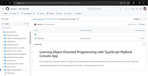 tayyab fayyaz on linkedin typescript programming oop bankingsystem
