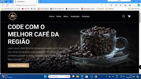 mais um projeto feito usando o html e o css alessandro reis camilo