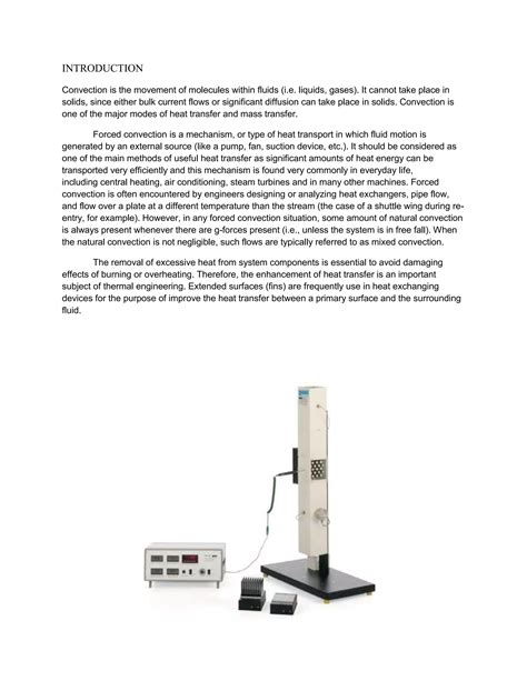 introduction forced convection docx physics science