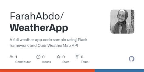 Github Farahabdoweatherapp A Full Weather App Code Sample Using