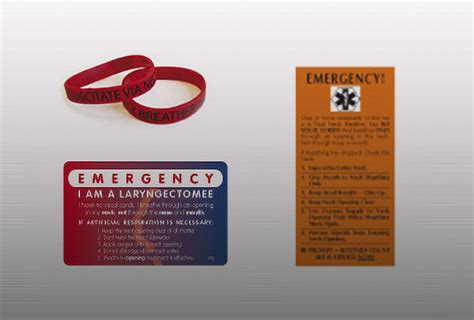 Emergency Items Nalc The National Association Of Laryngectomee Clubs