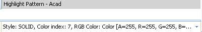 Defining Highlight Patterns