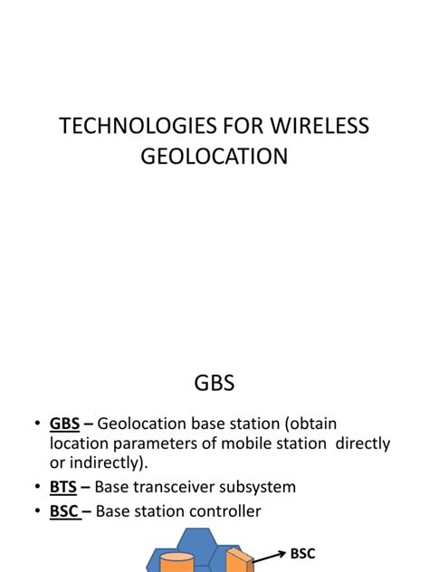 Technologies For Wireless Geolocation Pdf