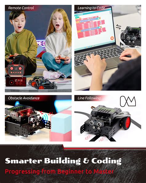 Whalesbot Rocky｜educational Coding Robot Car Kit 【app And Pc Coding】