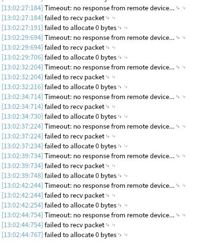 Failed To Allocate Bytes Issue Luxonis Esp Spi Message Demo GitHub