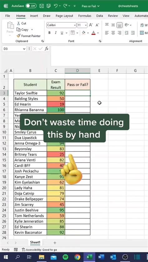 Excel Cheat Sheet Page 1 In 2022 Excel Shortcuts Microsoft Excel Tutorial Excel Cheat