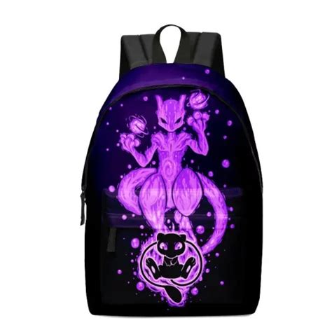Pokemon Mewtwo Black Backpack