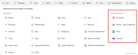How To Customize The Toolbar On Outlook For Mac