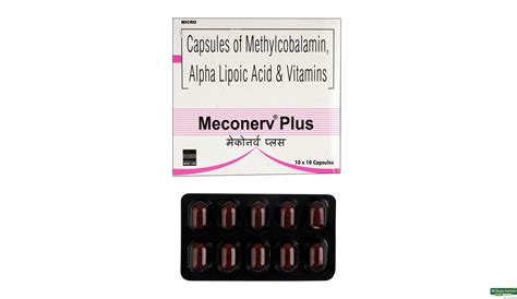 Buy Meconerv Plus 10 Capsules Online At Best Prices Wellness Forever
