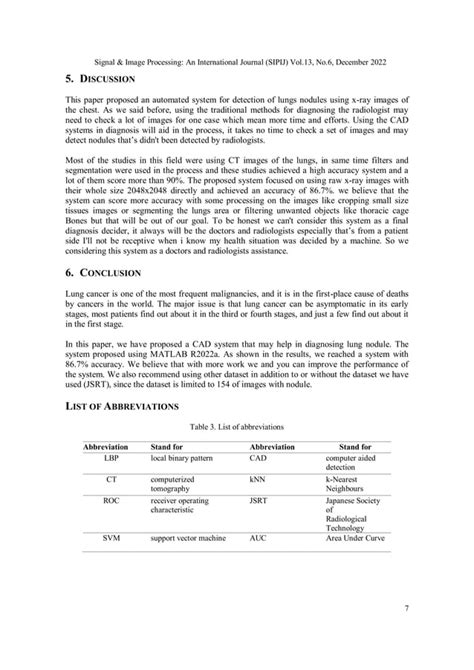 CLASSIFICATION OF LUNGS IMAGES FOR DETECTING NODULES USING MACHINE LEARNING PDF