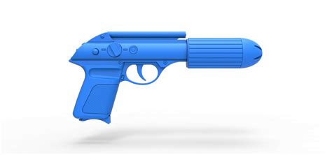 Fichier 3d Arme De Poing Standard De Lagent J2 Du Film Men In Black 📽️