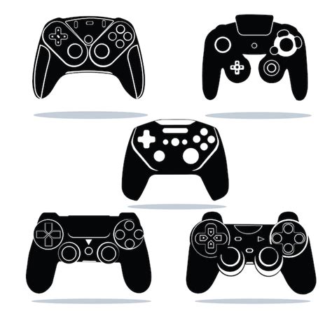 Premium Vector Vintage Game Controller Illustration