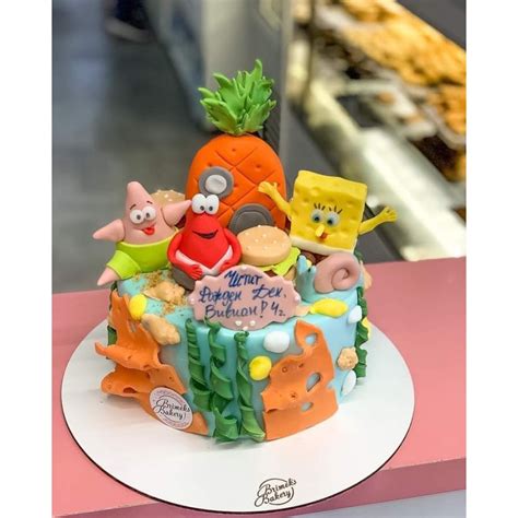 Торта Спондж Боб 1 на супер цена Торти за момичета Tortibrimeks Bg 🍰 ️🥧