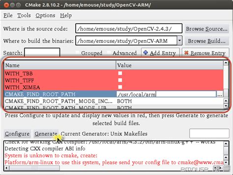 Opencv在arm上的移植arm移植opencv Csdn博客